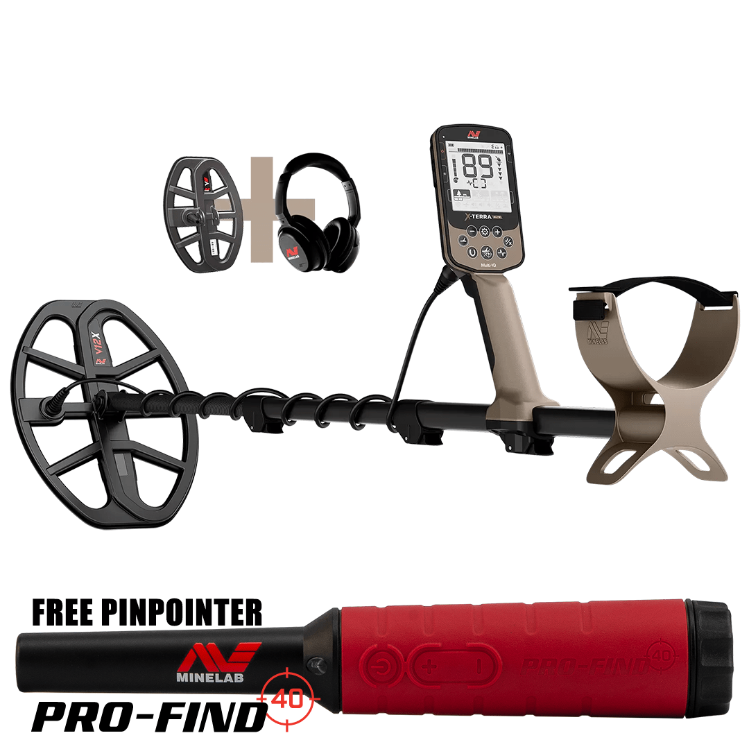 Minelab X-Terra Elite - Expedition Edition - Free Pin Pointer Included